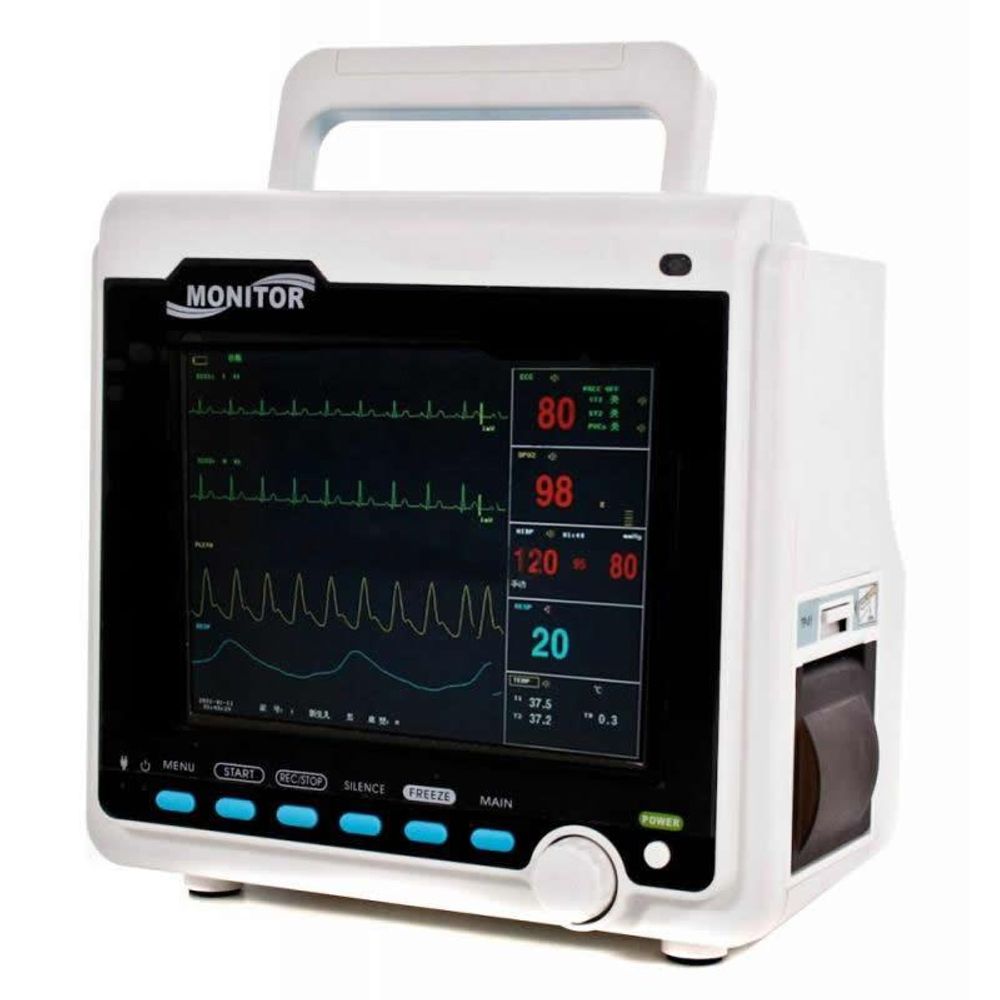Monitor cardíaco portátil TFT de cor com 8,4" - MEDICALSHOP