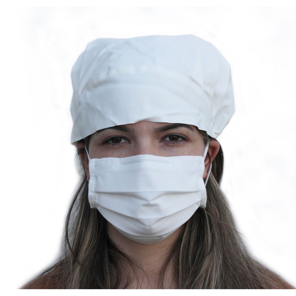 Touca de Senhora Impermeável com Pala - MEDICALSHOP